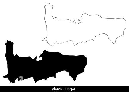 Hama Governorate (Governorates of Syria, Syrian Arab Republic) map ...