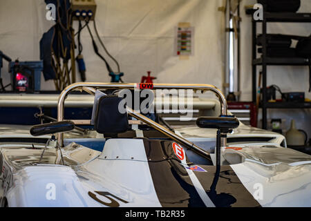 Group C race at Barcelona Catalonia Classic Revival, Montmelo circuit ...