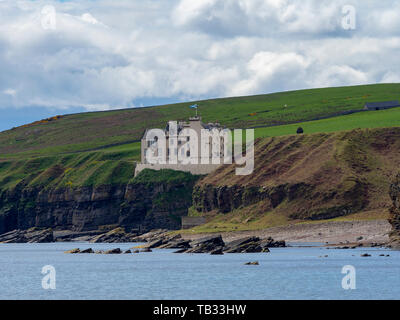 Dunbeath Castle, Caithness, Scotland Stock Photo - Alamy
