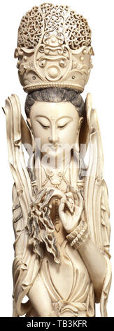 The Chinese Goddess of Mercy and Compassion. Guanyin in Thailand Stock ...