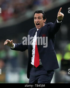 Unai Emery during the Europa League Group G game between HNK Rijeka and ...