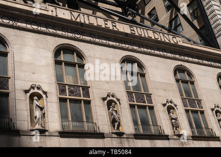 I. Miller Building, Times Square, NYC Stock Photo - Alamy