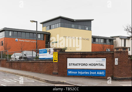 Stratford-upon-Avon hospital, Warwickshire, England, UK Stock Photo ...