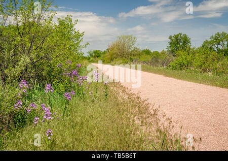 multi-use recreational Cowboy Trail in northern Nebraska - a long ...