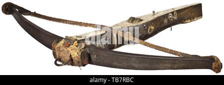 A South German heavy crossbow (full size), circa 1580, Robust, iron ...