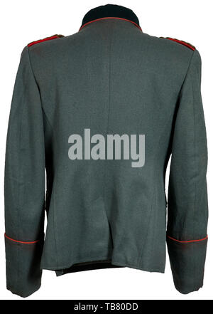 Nazi Generals from German Army Group G stand near a road and a car ...