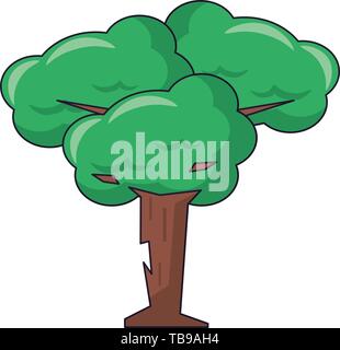Videogame tree cartoon isolated symbol Stock Vector Image & Art - Alamy