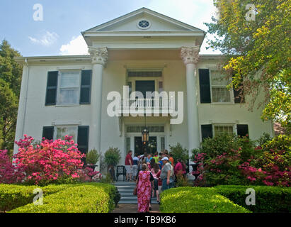 Visitors line up outside Home Court at the Obama Presidential Center ...