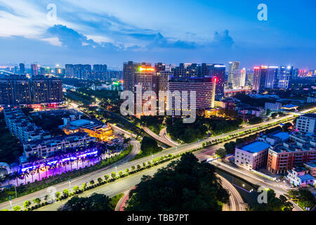 City Night Scene Stock Photo - Alamy