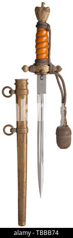 THE JOHN PEPERA COLLECTION, A M 1938 Dagger for Naval Officer, Maker W ...