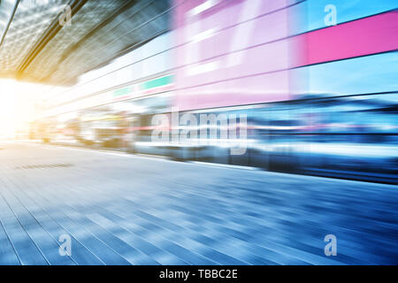empty footpath and modern building in modern city Stock Photo - Alamy
