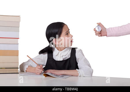 Students are overburdened with class work Stock Photo - Alamy