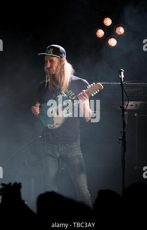 Norway, Stavanger - December 14, 2017. The Norwegian rock band BigBang ...