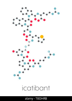 Icatibant hereditary angioedema drug Stock Photo - Alamy