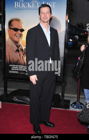 "The Bucket List" Premiere Sean Hayes 12-16-2007 / Cinerama Dome ...