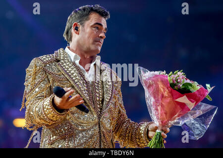AMSTERDAM - Jeroen van der Boom, Gerard Joling, René Froger and Jan ...