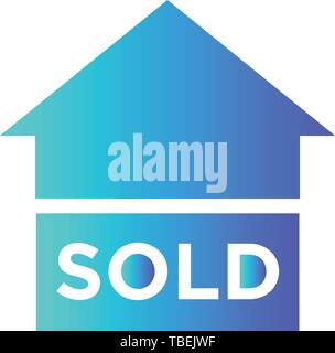 House sold icon - vector Stock Vector Image & Art - Alamy