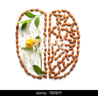 Top view of human brain made of clay. Mental health concept Stock Photo ...