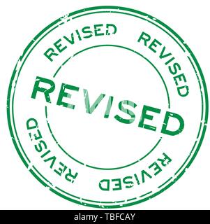 Revision sign or stamp on white background, vector illustration Stock ...