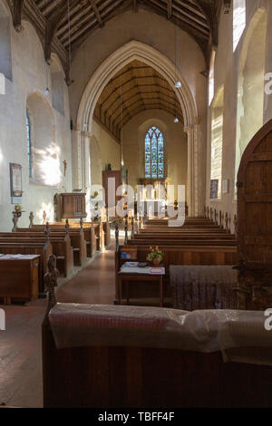 Church of St George South Elmham St Cross, Suffolk, England, UK Stock ...