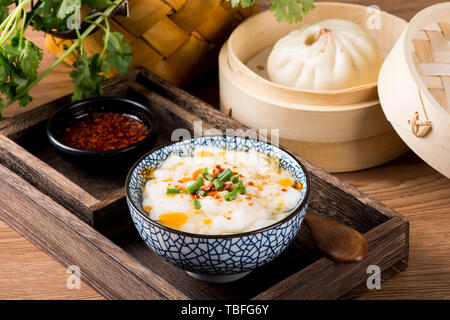 Tofu brain famous traditional snacks, also known as tofu flowers, bean ...