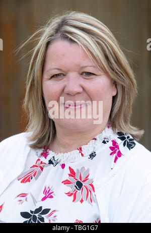Prospective parliamentary Labour candidate Lisa Forbes in Peterborough ...
