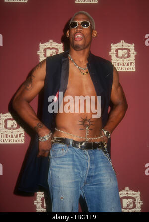Dennis Rodman at the MTV Movie Awards --- Image by © OMEGA/""Dennis ...