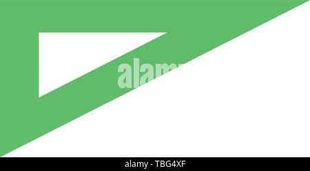 Triangular rule icon - vector Stock Vector Image & Art - Alamy