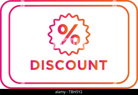 Voucher discount card vector illustration blue Stock Vector Image & Art ...