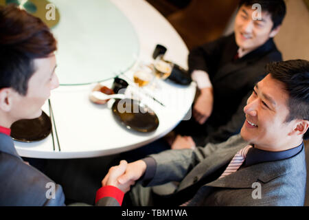 Business people meet for the first time Stock Photo - Alamy