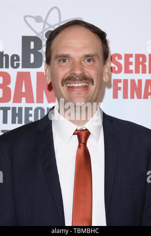 David Theune attending the Big Bang Theory Series Finale Party, held at ...