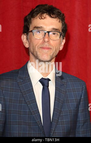 Mark Charnock arrives on the red carpet during The British Soap Awards ...