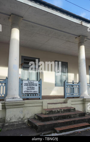 The house of Captain Christopher Cole, the British liberator of Banda ...