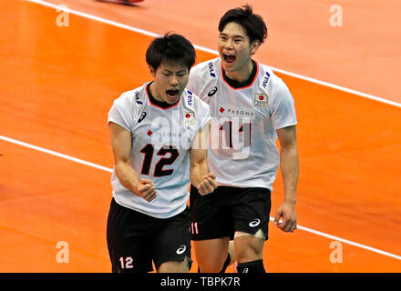Yuji Nishida, Sekita Masahiro (Japan). Volleyball World Championship 2022 Stock Photo - Alamy