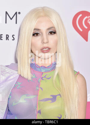 Ava Max attends the iHeartRadio Music Awards at the Dolby Theatre on ...