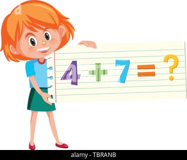 Math problem solving worksheet Stock Vector Image & Art - Alamy