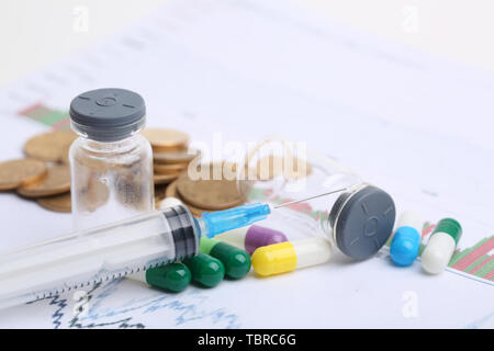Medical Pharmaceuticals share price material Stock Photo - Alamy