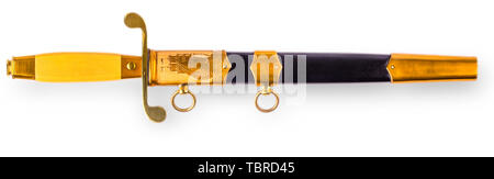 German at the WWII. Dirk of a navy officer (Kriegsmarine). Model of ...