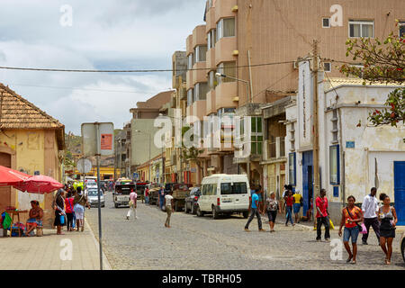 Assomada in Santiago Island Cape Verde - Cabo Verde Stock Photo - Alamy