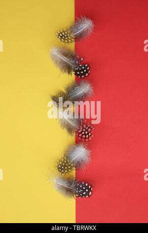 Natural color dotted Easter decoration eggs isolated Stock Photo - Alamy