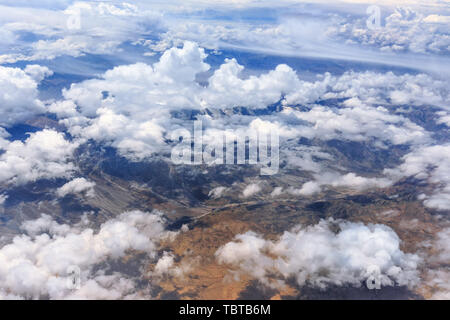 Chongqing-Xinjiang, aerial shooting Stock Photo - Alamy