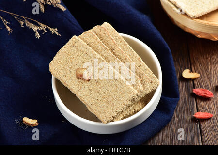 Pac-embedded hemp cake Stock Photo - Alamy