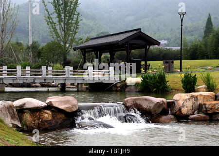 First Village of Zen Tea, Yuhang District, Hangzhou City Stock Photo ...