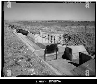 turnout of an irrigation canal Stock Photo - Alamy