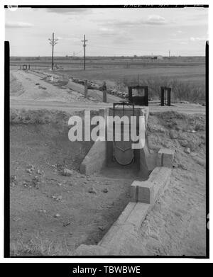 turnout of an irrigation canal Stock Photo - Alamy