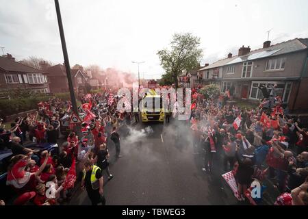 Liverpool Fc homecoming parade Stock Photo - Alamy