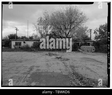 MESS HALL, REAR SIDE, LOOKING NORTH. NIKE Missile Base SL40, Mess Hall ...