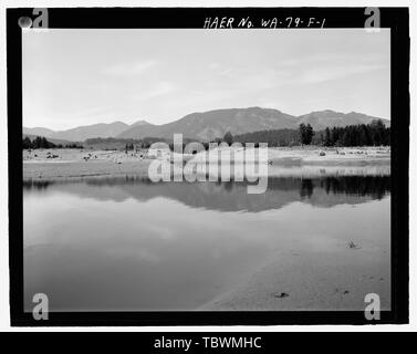 MOUTH OF OPEN SEGMENT, INLET CHANNEL, LOOKING NORTHWEST FROM LEFT SIDE ...