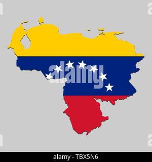Venezuela map icon vector illustration symbol design Stock Vector Image ...