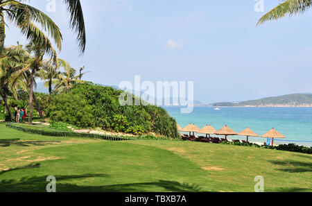 Sanya Yalong Bay Scenery in Hainan Stock Photo - Alamy